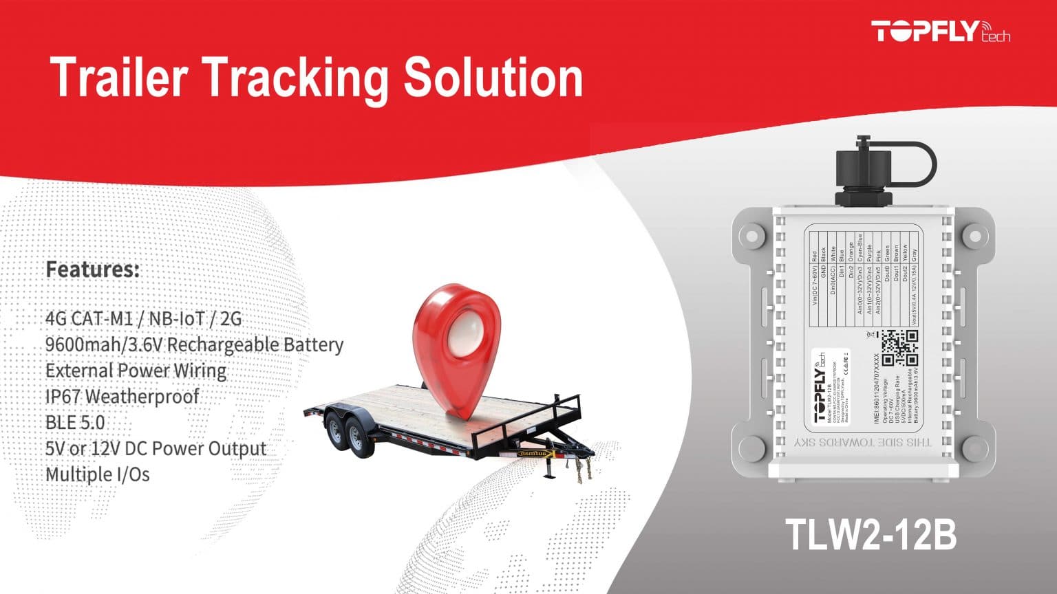 Trailer Tracking Solution - TOPFLYtech
