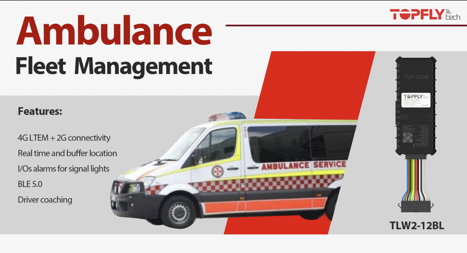 Ambulance Fleet Management - TOPFLYtech
