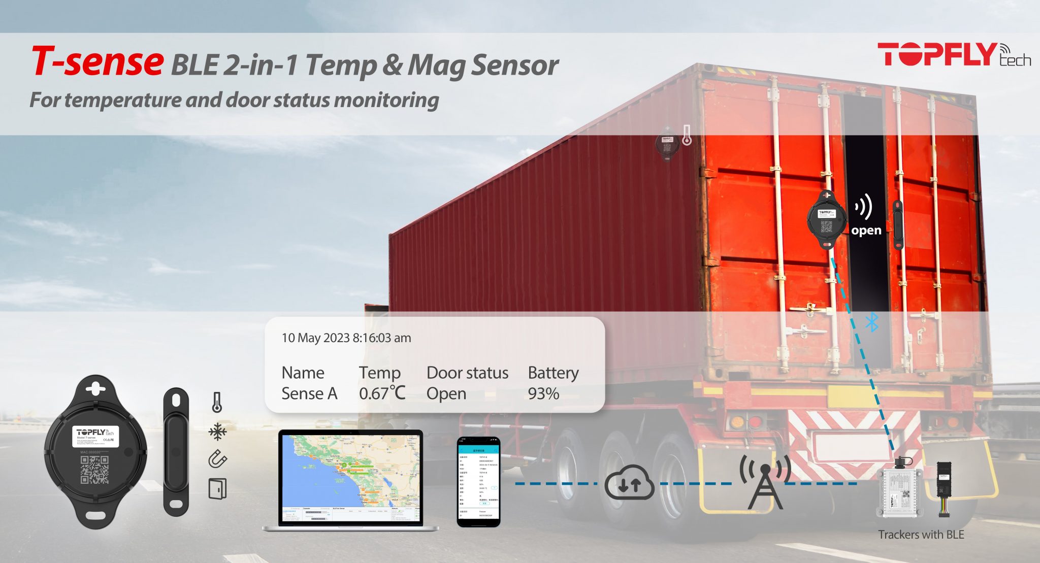 Launching T-sense - TOPFLYtech