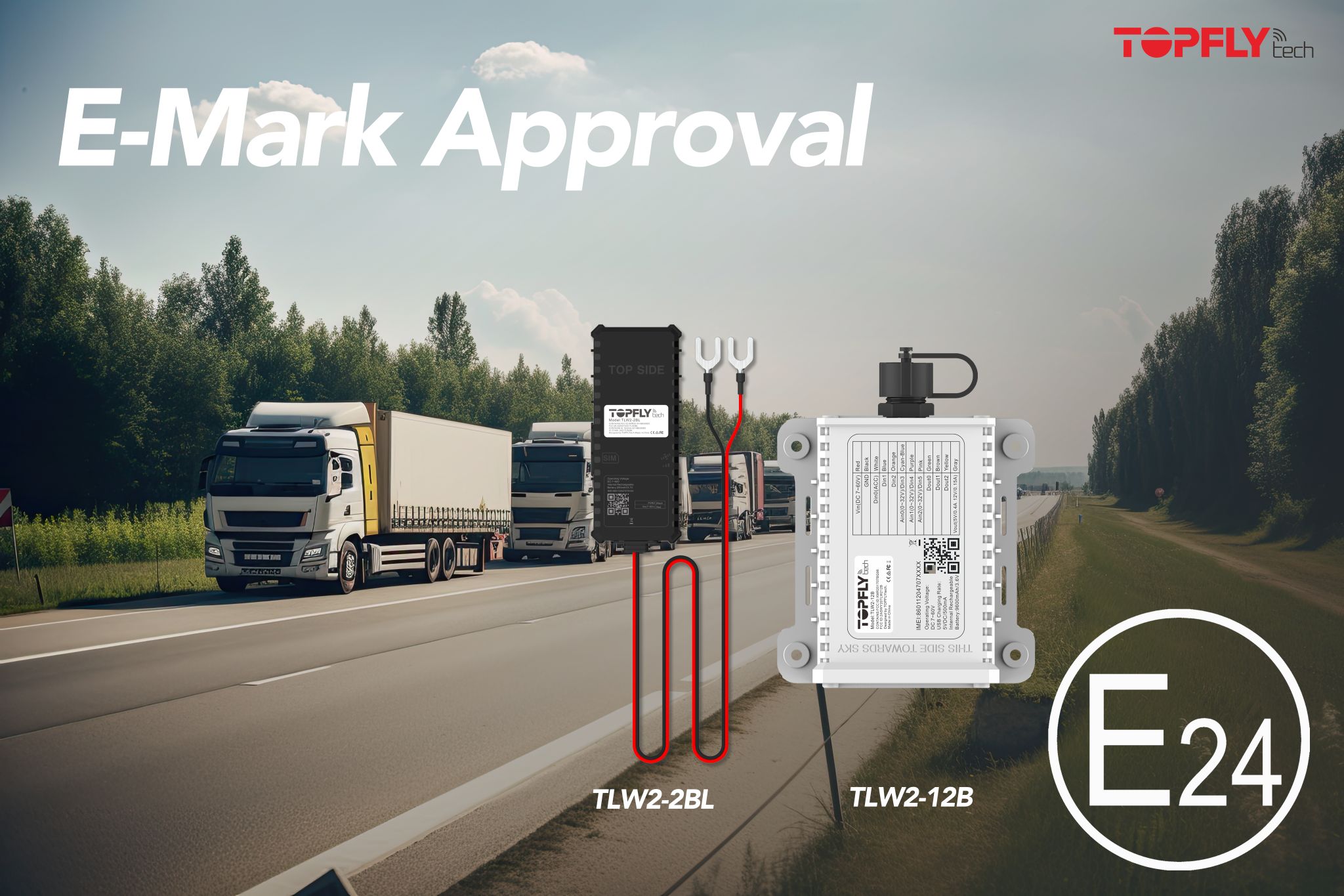 E-Mark Approval - TOPFLYtech